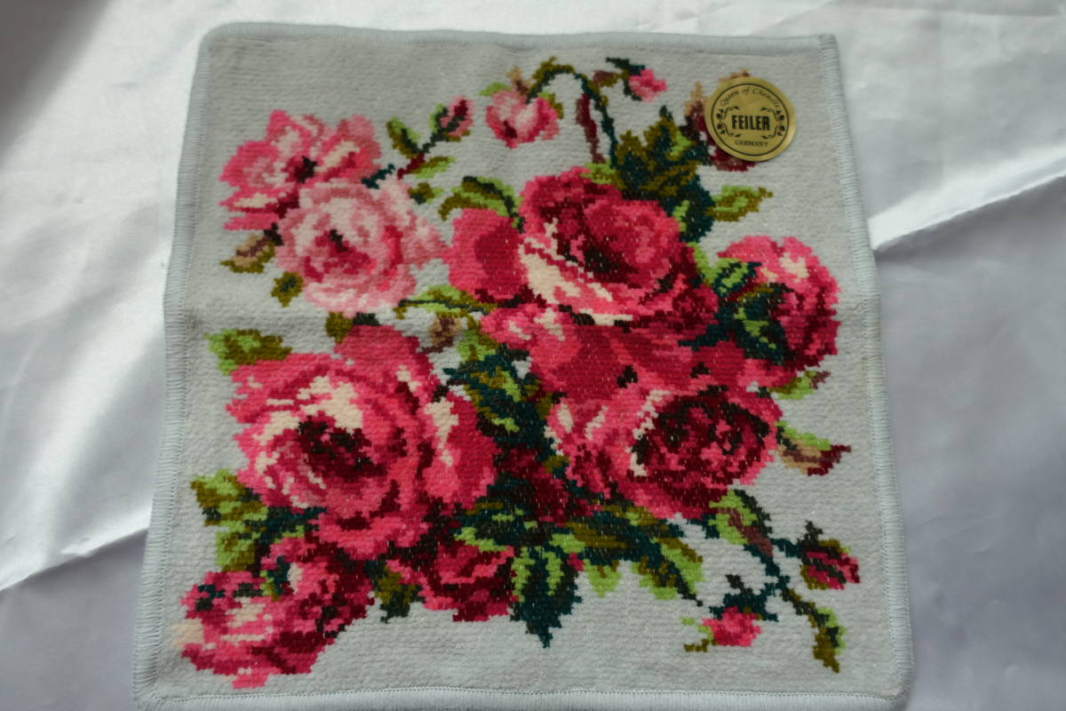 /フェイラーFEILER お花柄 タオルハンカチ 25X25 グレー地 赤(フェイラー)｜売買されたオークション情報、yahooの商品情報をアーカイブ公開 - オークファン（aucfan.com）