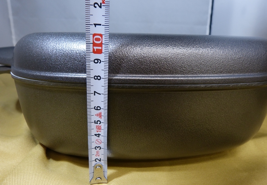 松下電器産業 EVERWARE 味わい鍋角型鍋 オーブン鍋 24cm 3.2l 2.6kg 内面フッ素樹脂加工 保管品(両手鍋)｜売買されたオークション情報、yahooの商品情報をアーカイブ ...