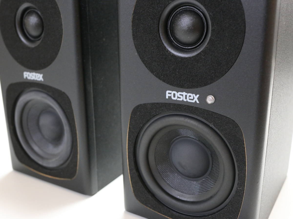 FOSTEX PM0.3 MONITOR SPEAKER BLACK DTM DAW フォステックス アクティブ モニター スピーカー ...
