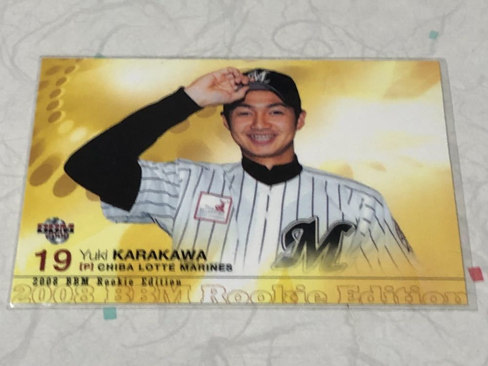 2008 RE ロッテ 唐川侑己 ルーキーキャンペーン中 BBM RCカード ルーキーエディション(2008年～)｜売買されたオークション情報、yahooの商品情報をアーカイブ公開 ...