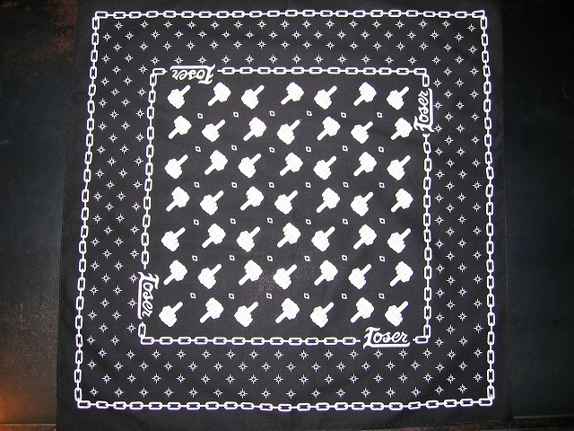 定形外OK LOSER MACHINE ルーザーマシーン バンダナ 展示品(バンダナ)｜売買されたオークション情報、yahooの商品情報を ...