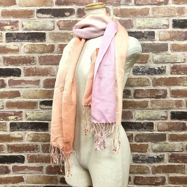 ⇔The Intermode エレガントパステルグラデーションフリンジシルク100%ストール 赤字覚悟/完全売切b98(ストール一般)｜売買されたオークション情報、yahooの商品情報を ...