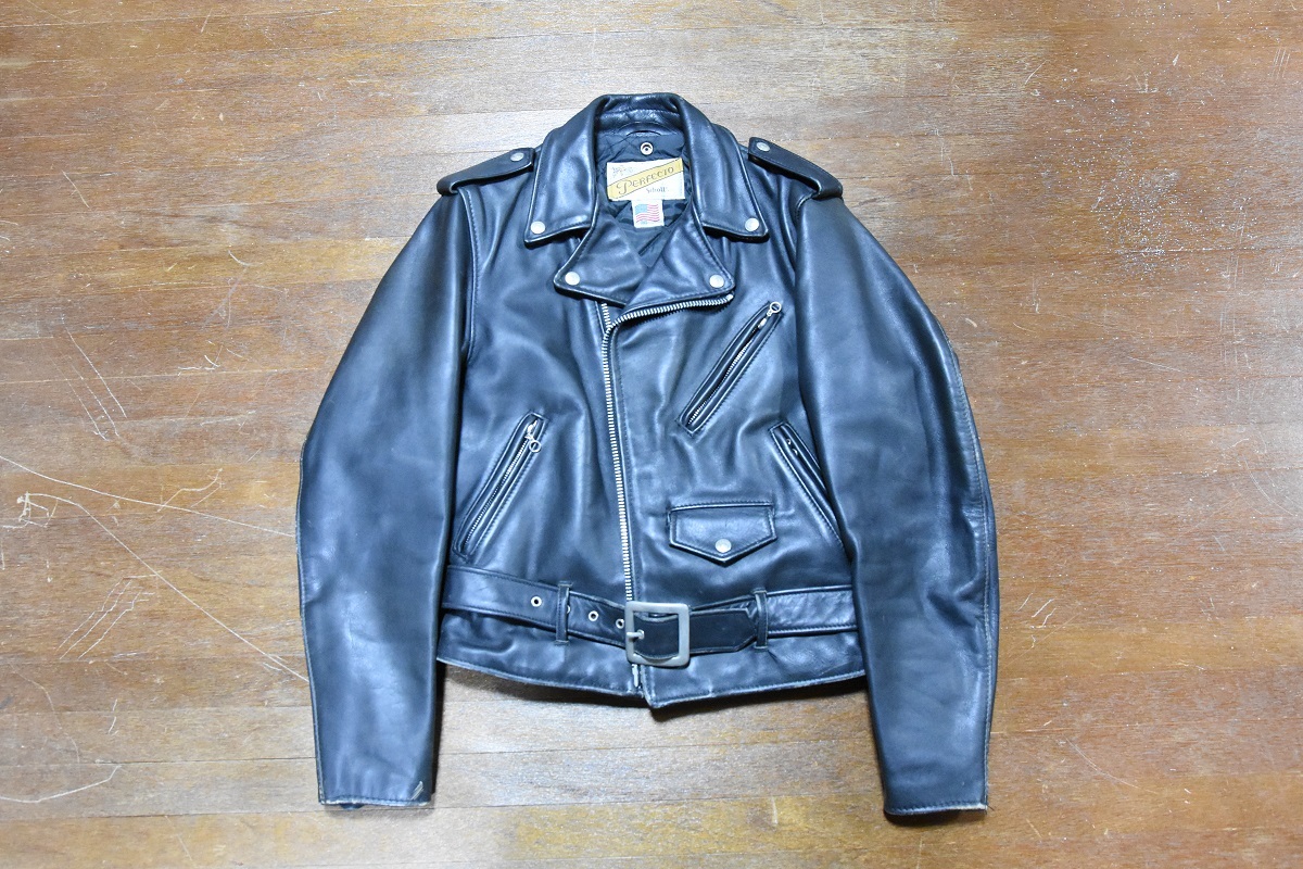 Schott PERFECTO ショット パーフェクト ダブルライダース ジャケット 618 サイズ36 ブラック(ライダースジャケット)｜売買されたオークション情報、yahooの商品情報を ...