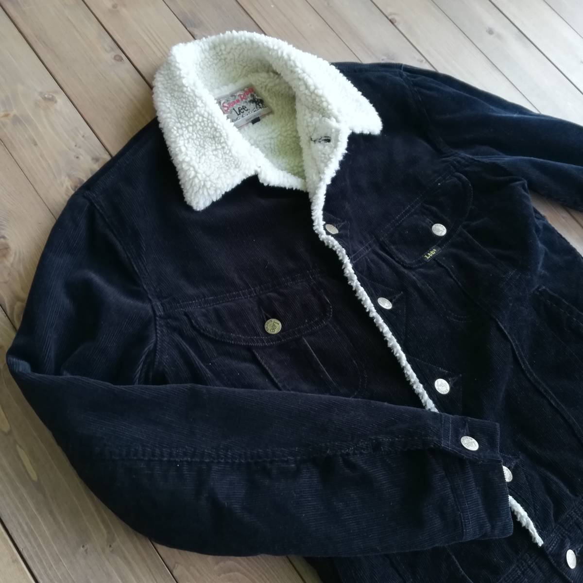 LEE/リー STORM RIDER/ストームライダー コーデュロイボアジャケット ブラック 黒 B58(その他)｜売買されたオークション情報、yahooの商品情報をアーカイブ公開 ...