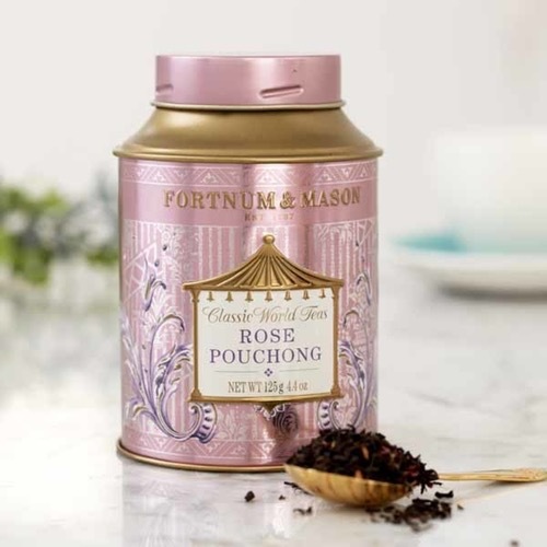 英国 フォートナム＆メイソン ローズプーチョン リーフ 125g Fortnum & Mason Rose Pouchong 紅茶(ブレンド ...
