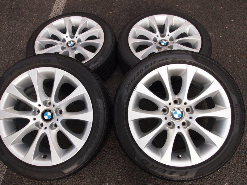 BMW純正 E90純正 Vスポーク188 8/8.5J-17 ET34/37 120-5H E90 E91 E92 E93に(ラジアルタイヤ ...