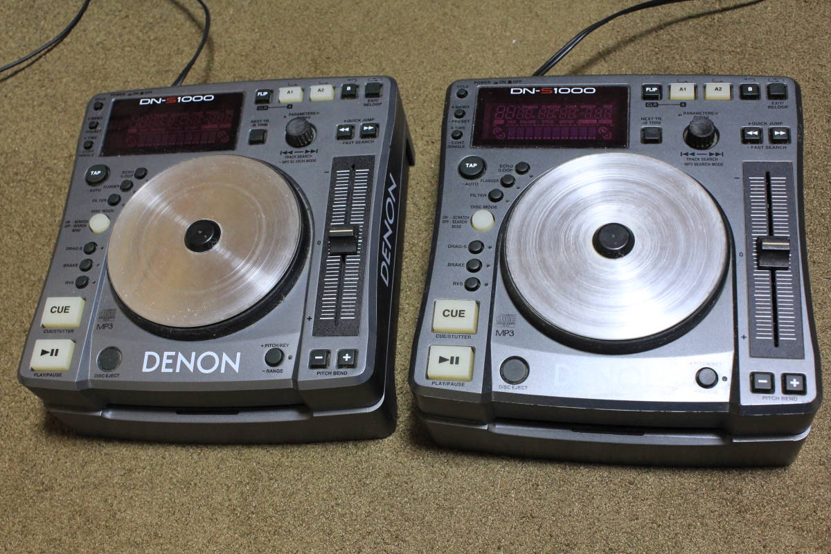 デノン DENON DN-S1000 CDJ 2台セット 1台ジャンク TECHNICS SH-EX1200 ミキサーセット テクニクス ...
