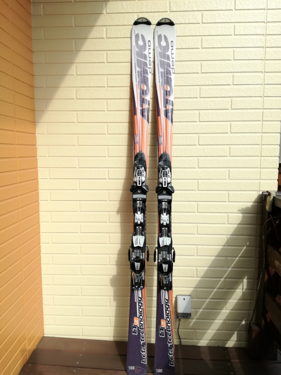 ジャンク品 スキー ATOMIC/アトミック LT9 beta technology 166cm 109-65-95 R17 neox 開放値:4-12 ソール長:260-340mm レール式 ...