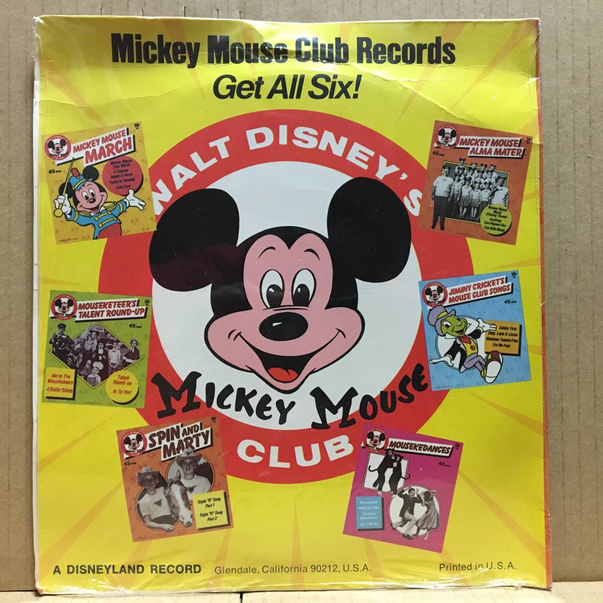 WALT DISNEY'S MICKEY MOUSE CLUB SPIN AND MARTY 7" US盤(その他)｜売買されたオークション ...