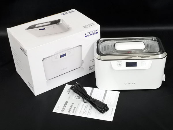 ACB-DB260 CITIZEN Micro Humantech シチズン 家庭用 超音波洗浄器 SWT710 2つの振動子 強力洗浄 5 ...
