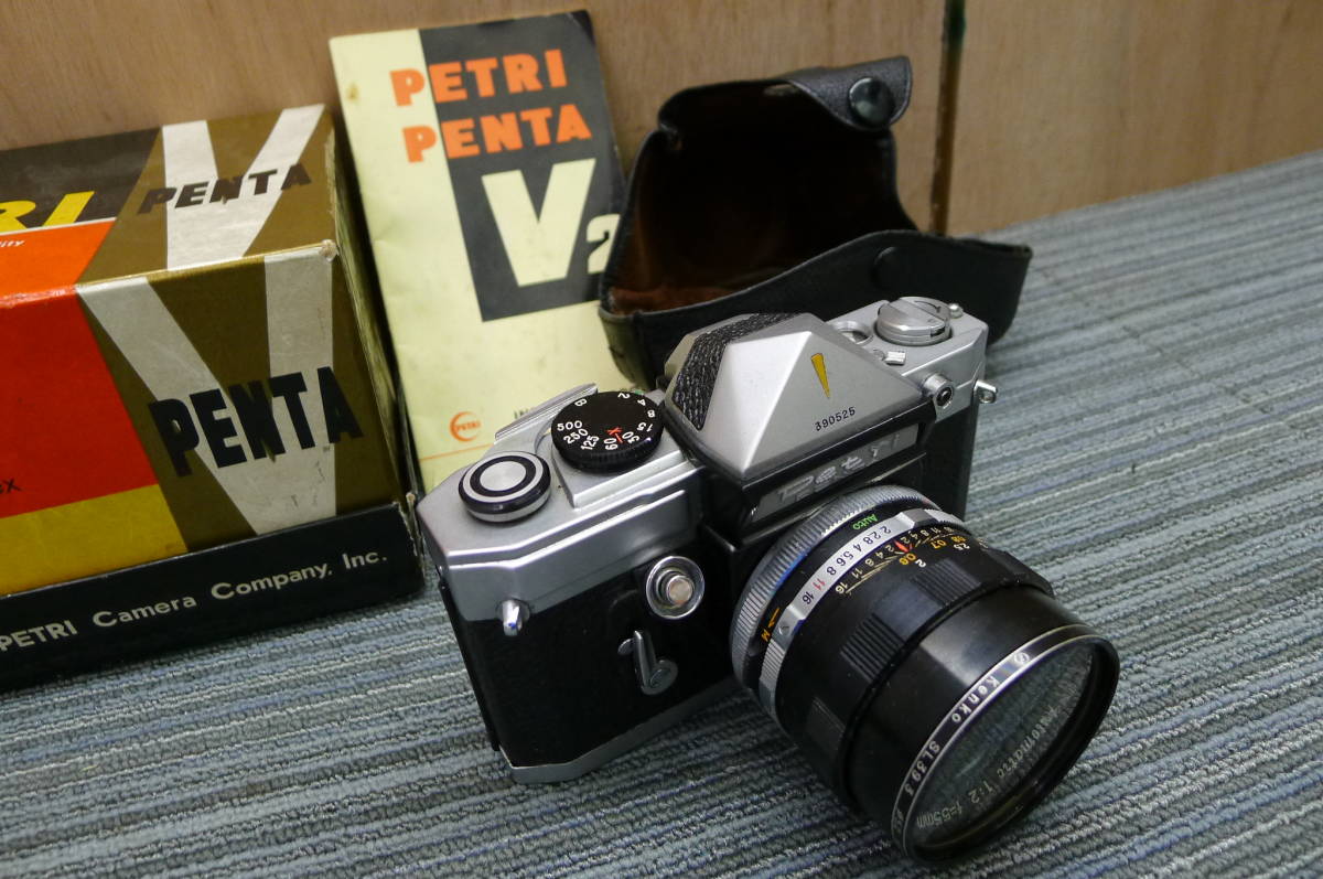 CC005 ペトリ ペンタ V2 フィルムカメラ シャッターOK f=55mm/60(マニュアルフォーカス)｜売買されたオークション情報 ...