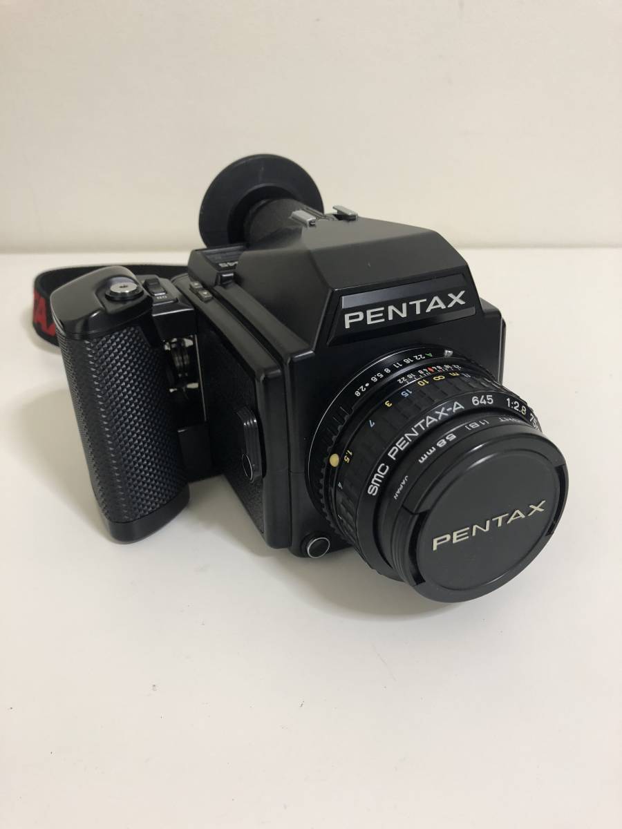 PENTAX ペンタックス 中判カメラ 645 ボディ SMC PENTAX-A645 1:2.8 75mm レンズ セット(ペンタックス)｜売買されたオークション情報、yahooの商品情報を ...