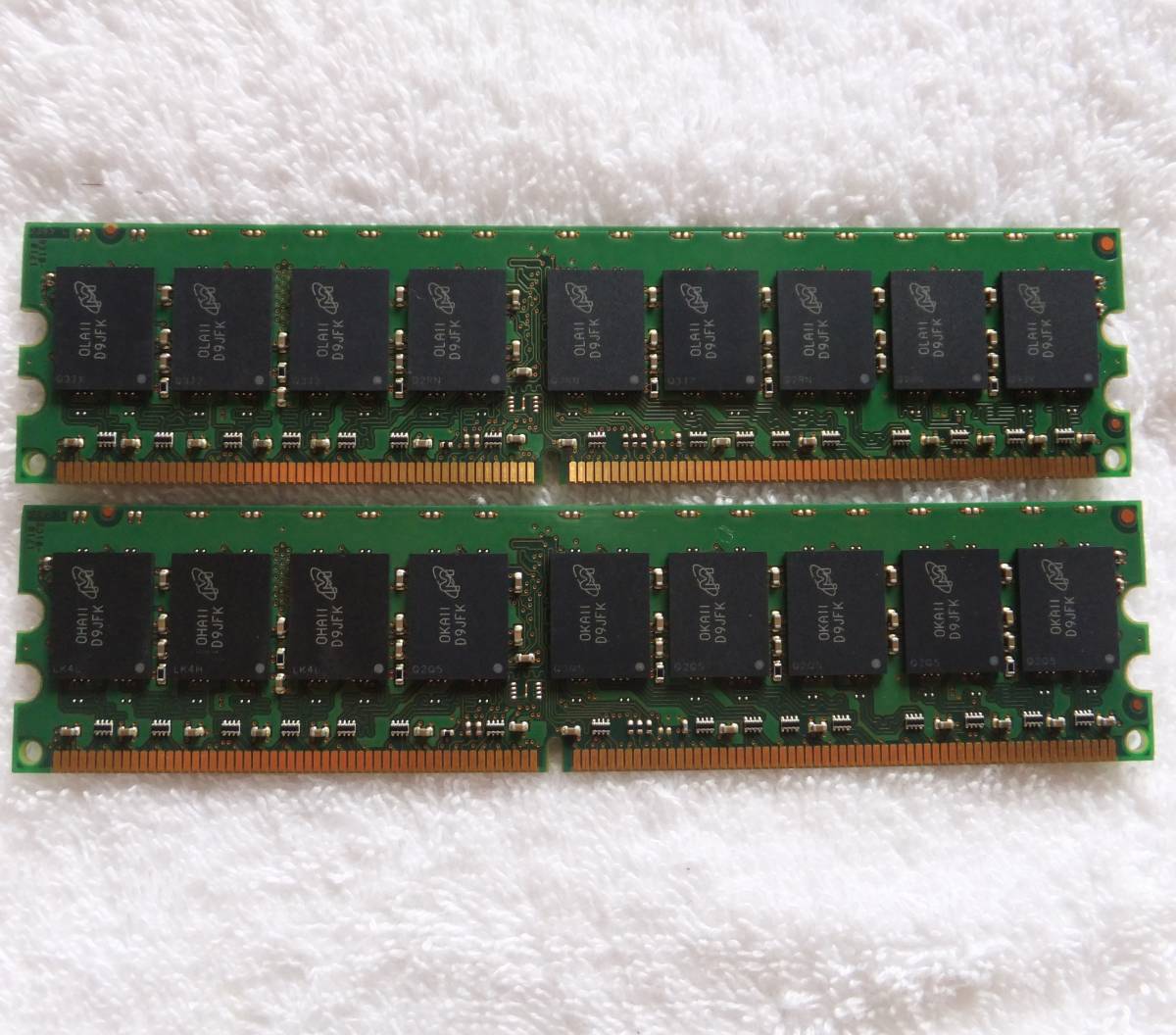 メモリ Micron 4GB 2Rx8 PC2-5300E-555-13-G0 MT18HTF51272AY-667A1 4GB×2枚 7 ...