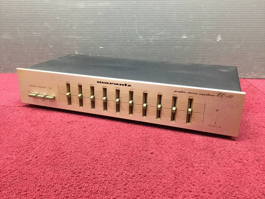 marantz EQ-10 グラフィックイコライザー 現状品(イコライザー)｜売買されたオークション情報、yahooの商品情報をアーカイブ公開 ...