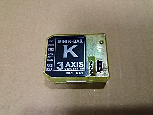 Mini K-BAR 5.3.4 Pro 3軸ジャイロ フライバーレス KBAR VBAR(パーツ)｜売買されたオークション情報、yahooの ...