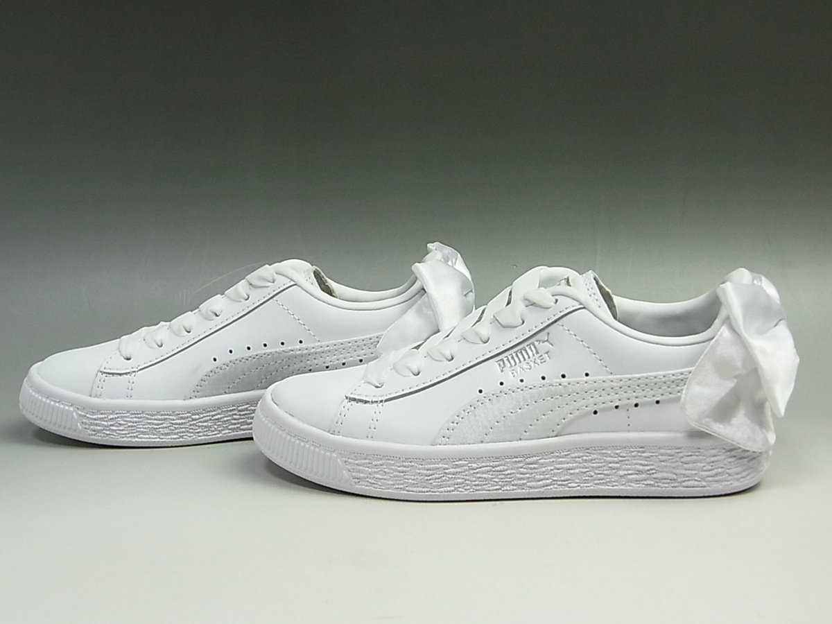 PUMA/プーマ バスケット ボウ キッズスニーカー 17.0cm 367322-01 ホワイト バックリボン(17cm～)｜売買された ...