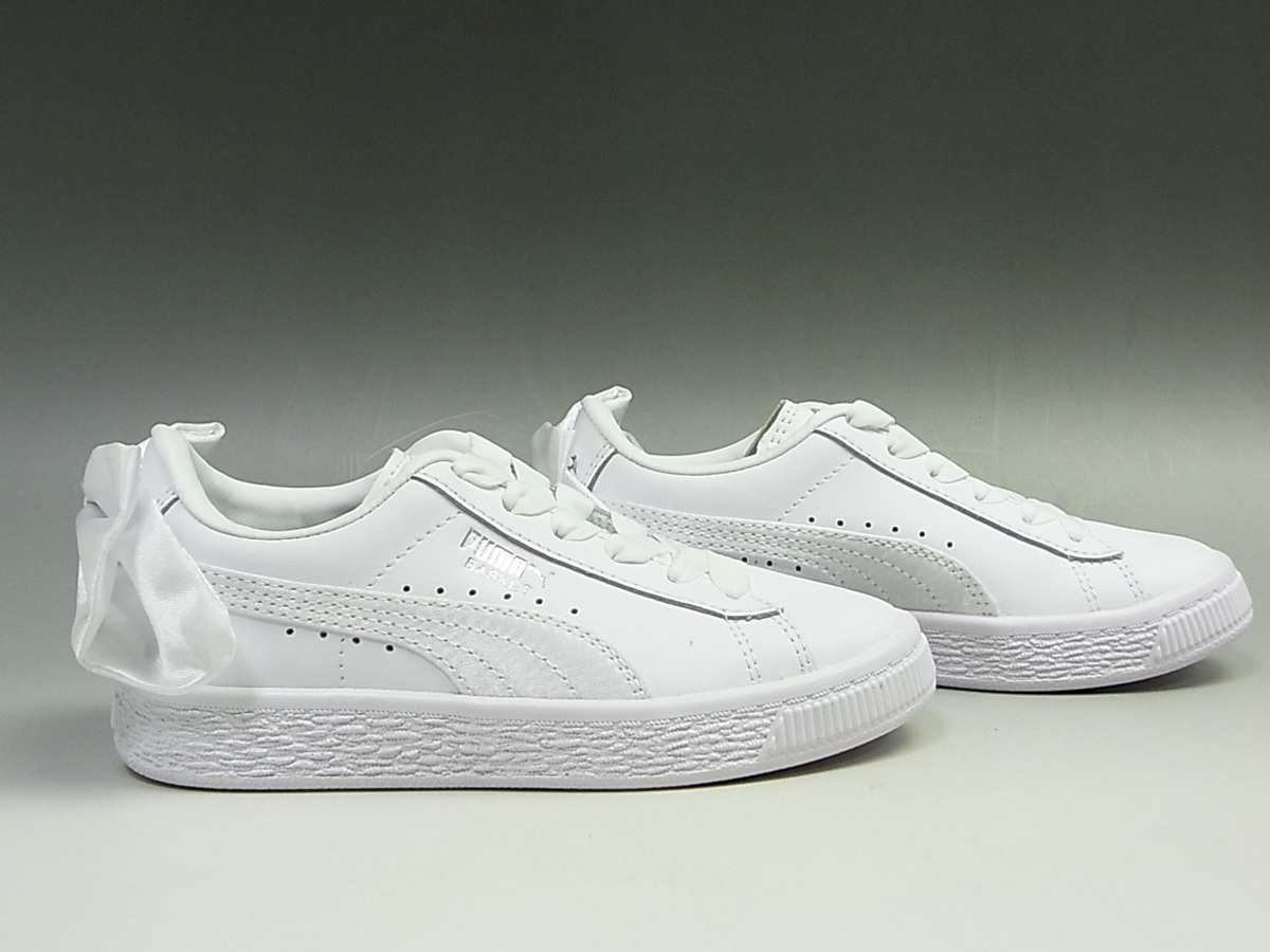 PUMA/プーマ バスケット ボウ キッズスニーカー 17.0cm 367322-01 ホワイト バックリボン(17cm～)｜売買された ...