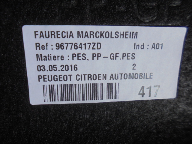 プジョー 308 T9 GTライン トノカバー 1904-6412(プジョー用)｜売買されたオークション情報、yahooの商品情報をアーカイブ公開 - オークファン（aucfan.com）