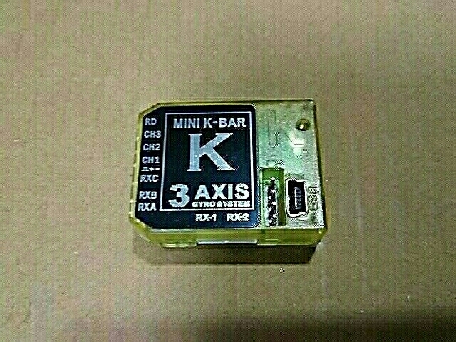 Mini K-BAR 5.3.4 Pro 3軸ジャイロ フライバーレス KBAR VBAR(パーツ)｜売買されたオークション情報、yahooの ...