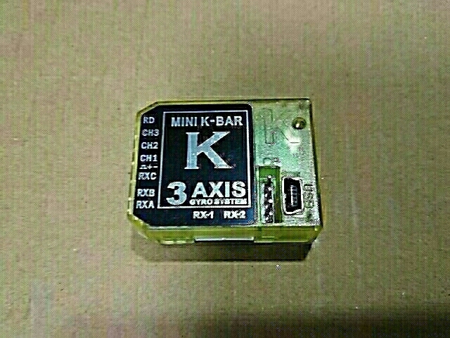 Mini K-BAR 5.3.4 Pro 3軸ジャイロ フライバーレス KBAR VBAR(パーツ)｜売買されたオークション情報、yahooの ...