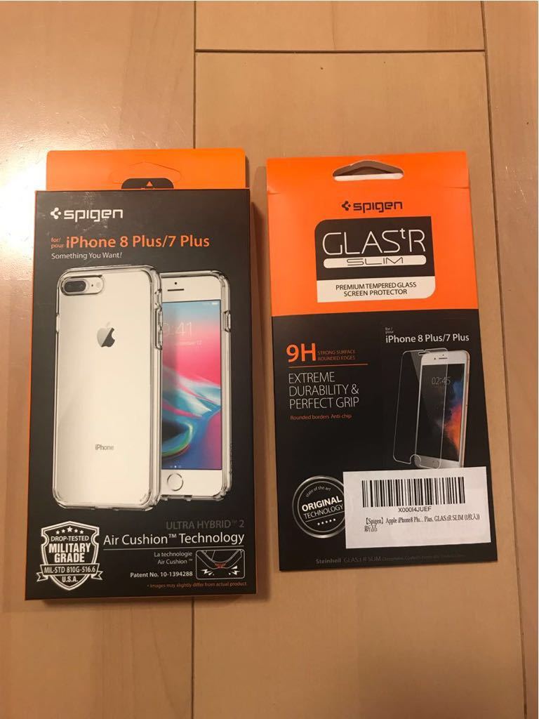 spigen iPhone8 Plus/ 7 Plus用 クリアケース&9H 保護フィルム(iPhone 7 Plus/8 Plus用)｜売買されたオークション情報、yahooの商品情報を ...