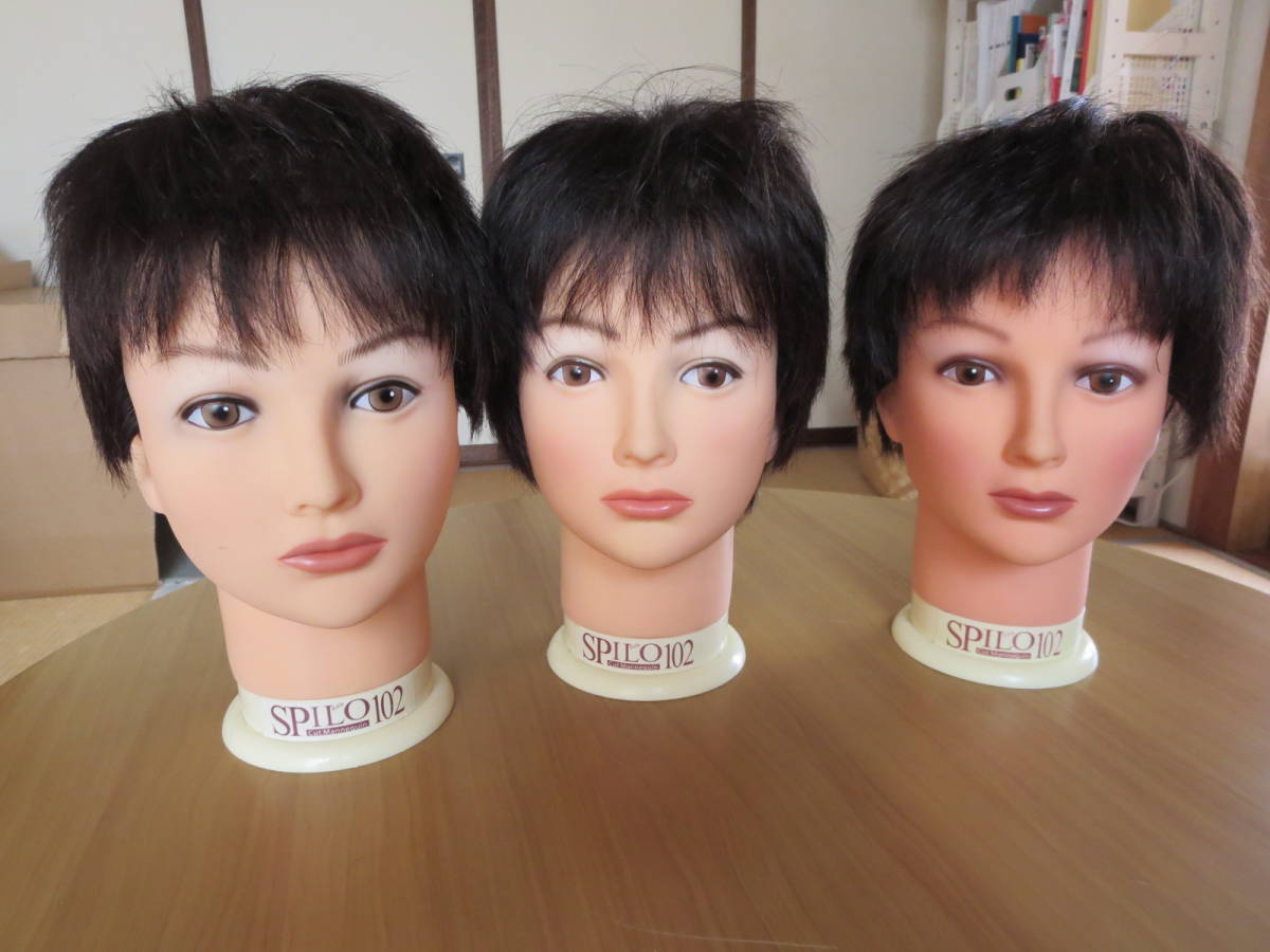 カットマネキン SPILO 102 スピロ102 3個 カット済み ヘッドマネキン(女性)｜売買されたオークション情報、yahooの商品情報をアーカイブ公開 - オークファン（aucfan.com）