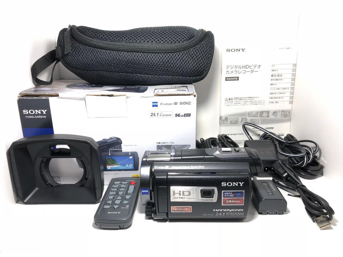 綺麗 元箱 SONY ソニー HDR-PJ760 ハンディカム HANDYCAM #2-(ソニー)｜売買されたオークション情報、yahooの ...