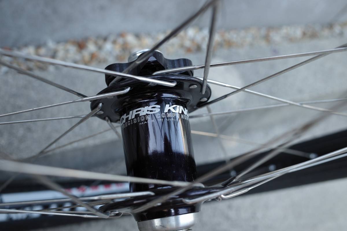 26インチ 手組みホイール タイヤ付き MTB / Chris King + SAPIM CX-ray + WTB TEAM freaquency i23 + Continental ...