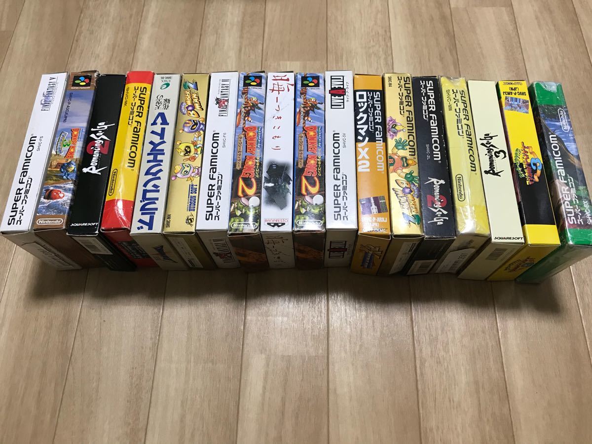 SFC 19個 セット ライブアライブ ロックマンX2 ボンバーマン ドンキーコング つきこもり ミッキーとドナルド マジカルアドベンチャー3(アクション)｜売買されたオークション情報 ...