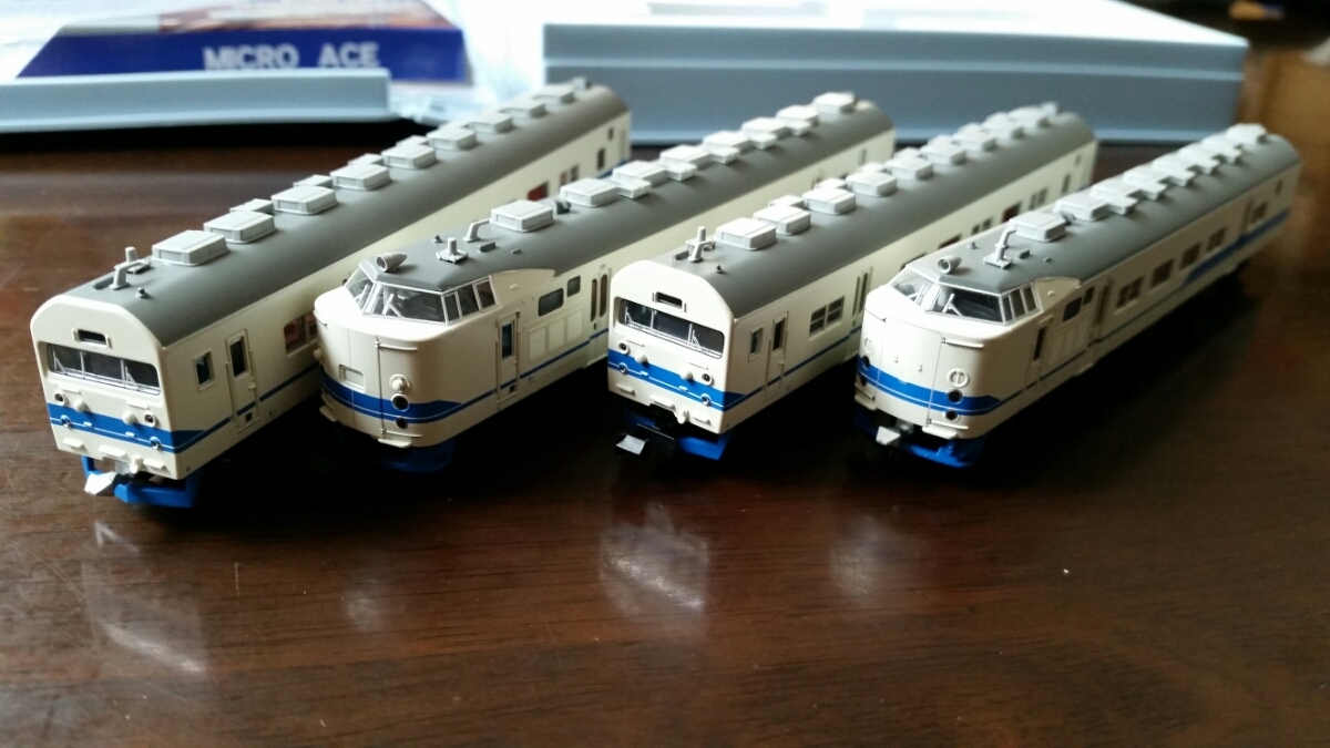 MICROACE マイクロエース 品番 A-0038 419系 クハ419 新北陸色 6両セット 動力付き 元寝台特急電車419系 北陸本線 食パン電車(近郊形電車)｜売買されたオークション ...