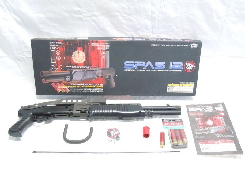 東京 東京マルイ SPAS12 スパス エアーショットガンメタルストックバージョン(エアガン)｜売買されたオークション情報、yahooの商品情報をアーカイブ公開 - オークファン（aucfan ...