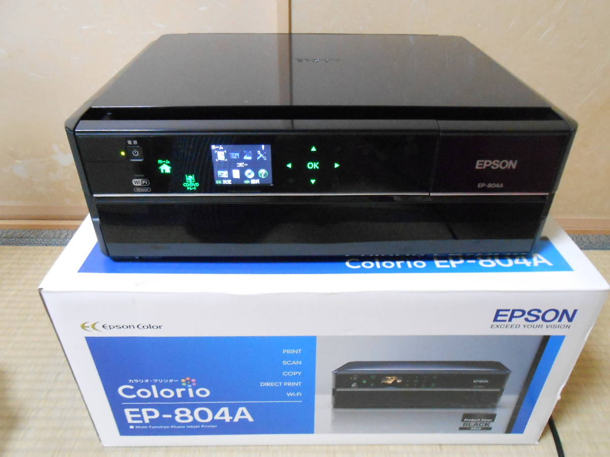 EPSON複合プリンター EP-804A 動作しますがちょっと残念(エプソン)｜売買されたオークション情報、yahooの商品情報をアーカイブ ...