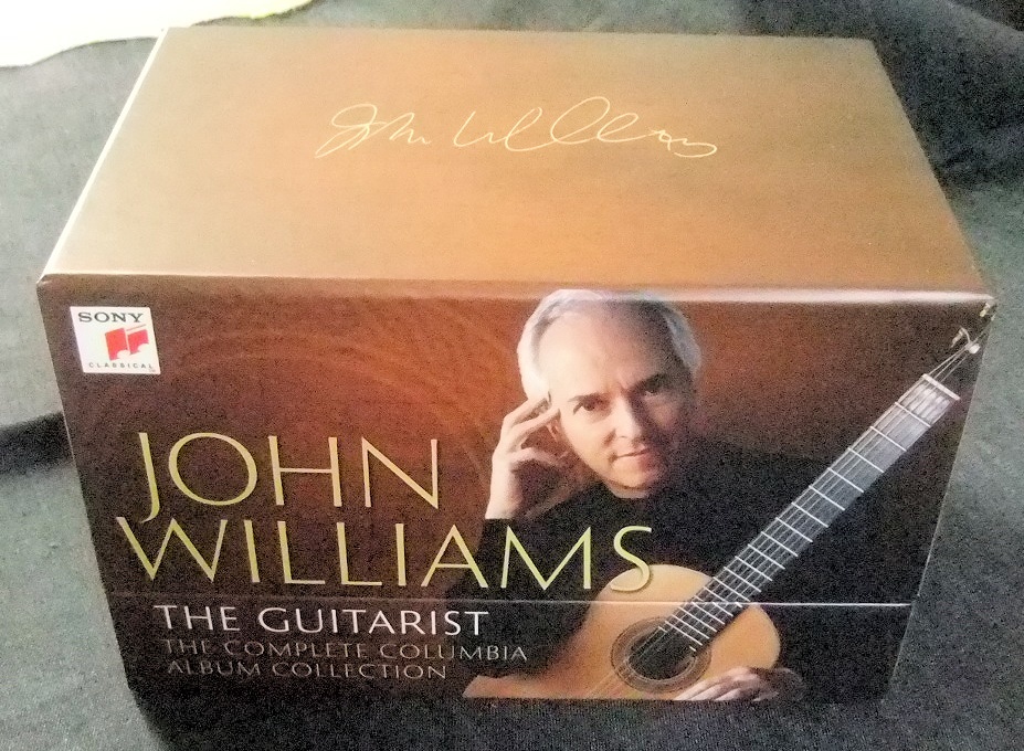 CD58枚組＋DVD1枚 JOHN WILLIAMS THE GUITARIST THE COMPLETE COLUMBIA ALBUM ...