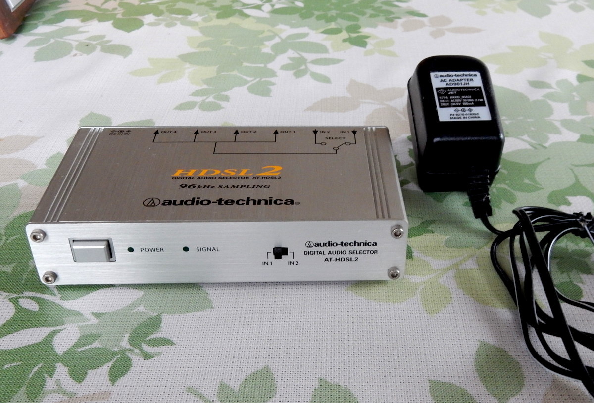 オーディオテクニカ AT-HDSL2/デジタルオーディオセレクター 光デジタル専用(その他)｜売買されたオークション情報、yahooの商品情報 ...
