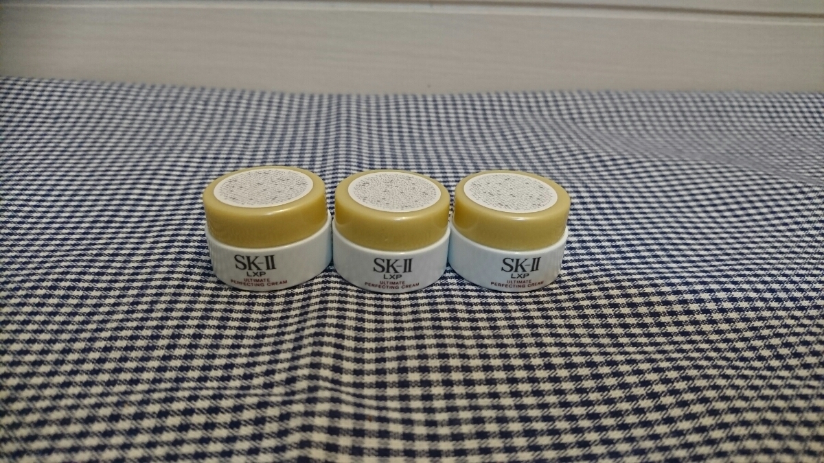 SK2 SK-II 最高峰 LXP アルティメイト パーフェクティング クリーム2.5g 3個セット 7 5g 乳液 サンプル 試供品 ...