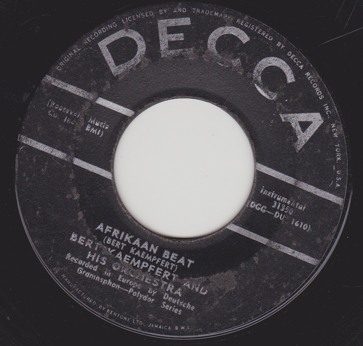 AFRIKAAN BEAT / BERT KAEMPFERT&HIS ORCHESTRA DECCA(スカ)｜売買されたオークション情報 ...