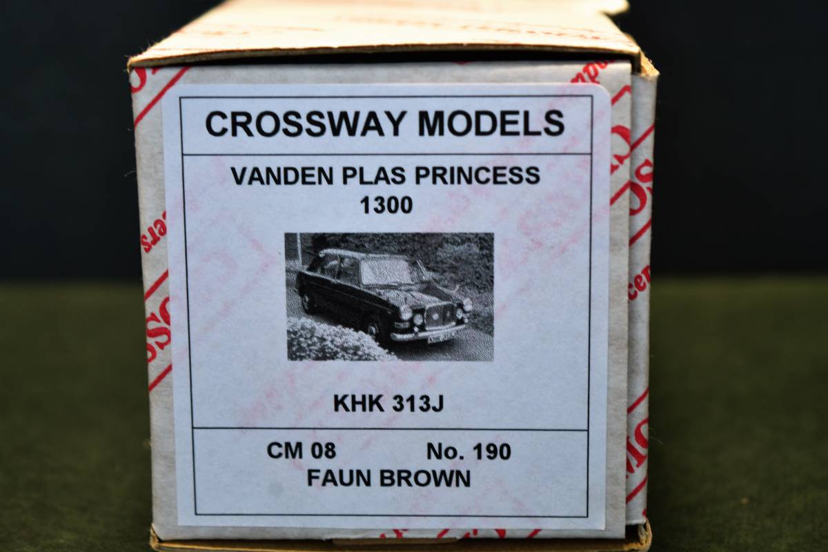 CROSSWAY MODELS 1/43 VANDEN PLAS PRINCESS 1300 バンデンプラ バンプラ ADO16 BMC(乗用 ...