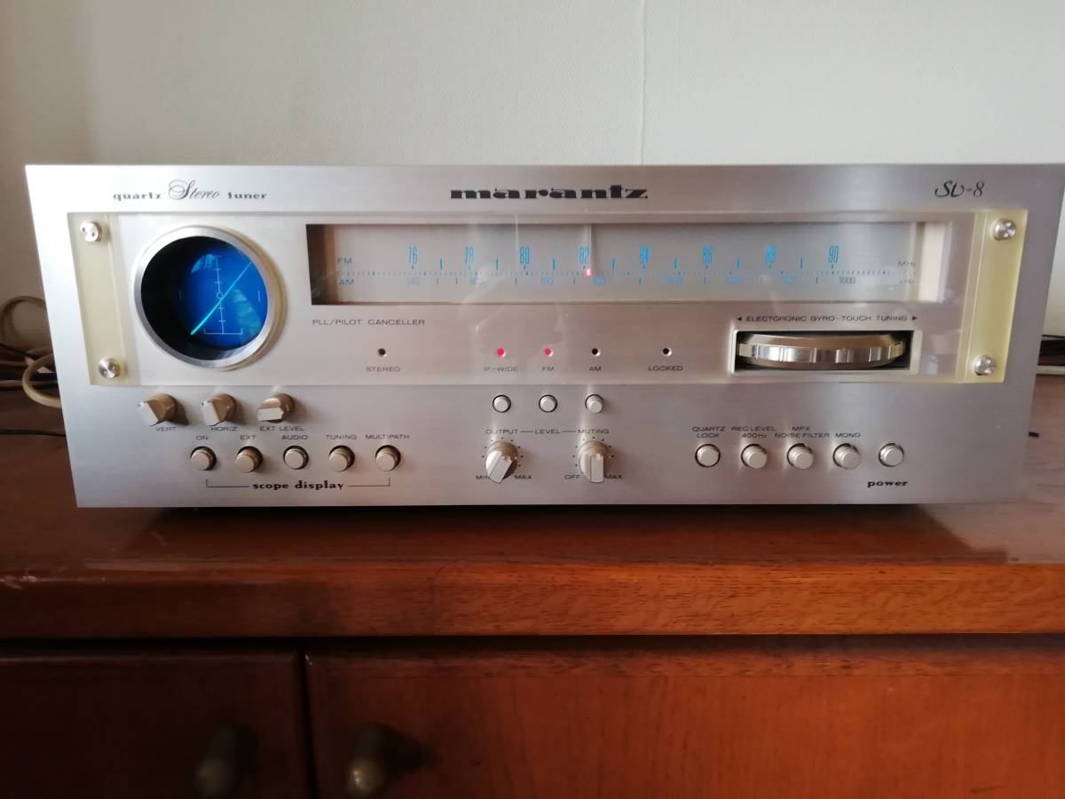 MARANTZ ST-8 マランツ クオーツ ステレオ チューナー 完動品(チューナー)｜売買されたオークション情報、yahooの商品情報をアーカイブ公開 - オークファン（aucfan.com）
