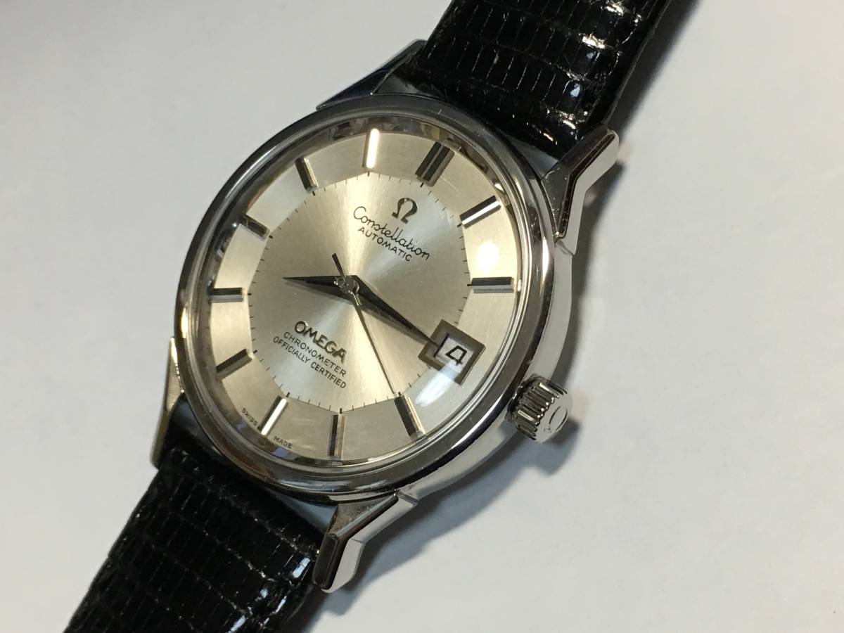 1972年 オメガ コンステレーション 12角 パイパン文字盤 168.0065 純正尾錠付(コンステレーション)｜売買されたオークション情報、yahooの商品情報をアーカイブ公開 ...