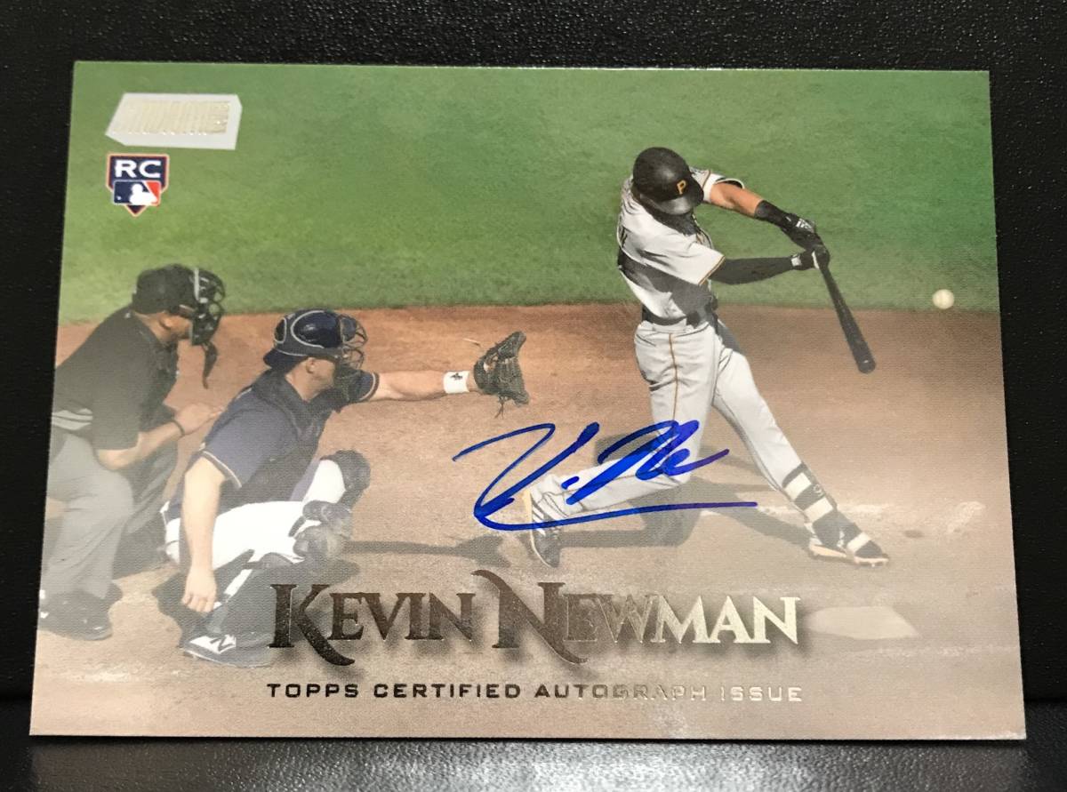 Kevin Newman 2019 Topps Stadium Club Rookie Auto ルーキー 直書き 直筆サインカード ...