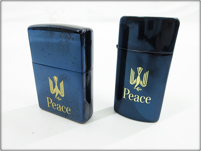01 20-194216-09 Peace ピース ZIPPO ジッポライター 2点セット ジッポ ライター 札20(たばこメーカー)｜売買さ ...