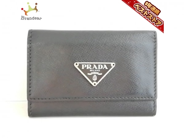 プラダ PRADA キーケース M222A - レザー 黒 6連フック 財布(その他)｜売買されたオークション情報、yahooの商品情報を ...
