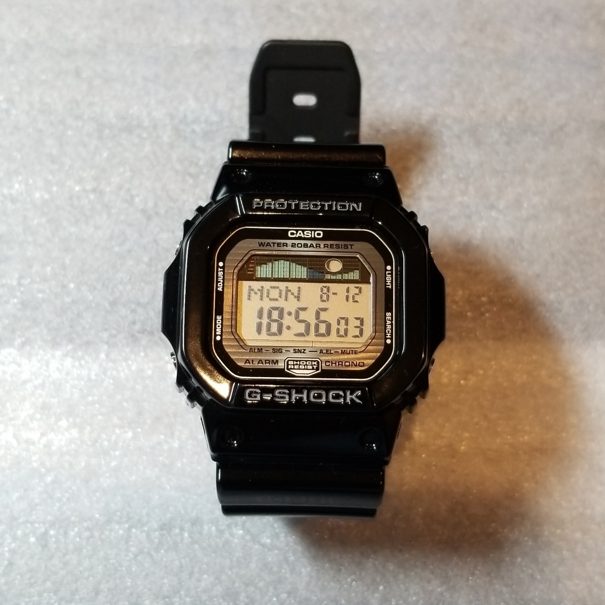 G-SHOCK GLX-5600 G-LIDE タイドグラフ ブラック(G-LIDE)｜売買されたオークション情報、yahooの商品情報を ...
