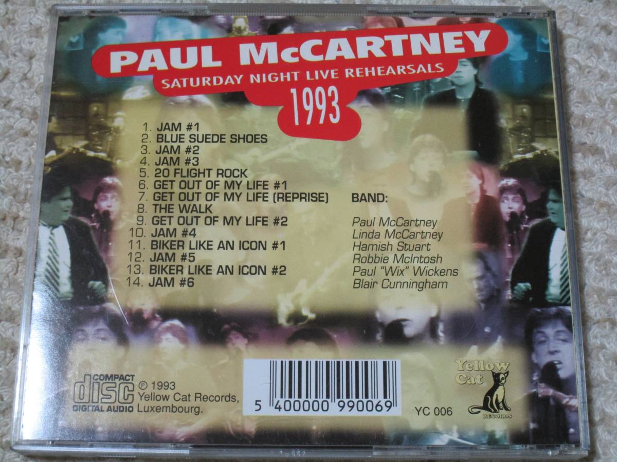CD：ブート PAUL McCRATNEY Saturday night live rehearsals(Paul McCartney)｜売買 ...