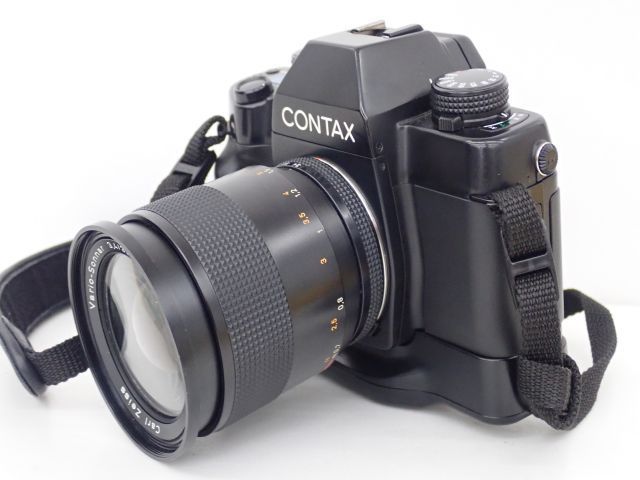 CONTAX 一眼レフカメラ ST /Carl Zeiss Vario sonnar 35-70mm F3.4 レンズ/MutarII 2x ...