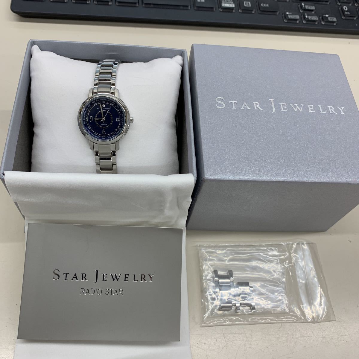 B439 スタージュエリー ソーラー電波時計 レディースH240-T022880(スタージュエリー)｜売買されたオークション情報、yahooの ...