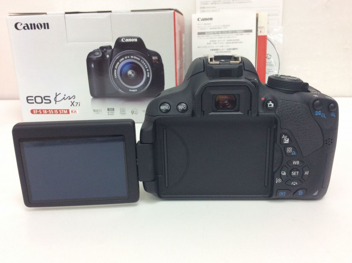 状態良し キャノン Canon EOS Kiss X7i ボディ デジタル一眼レフカメラ ショット数2379 EC34-251jy/F4(キヤノン)｜売買されたオークション情報、yahooの ...