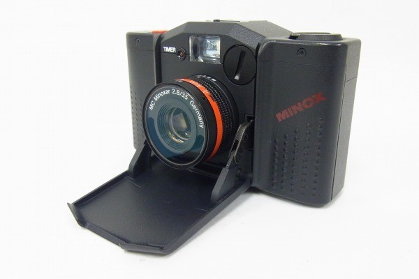 K314-hA9723 MINOX ミノックス GT-E MC Minoxar 2.8/35 コンパクトフィルムカメラ 現状品③(コンパクト ...