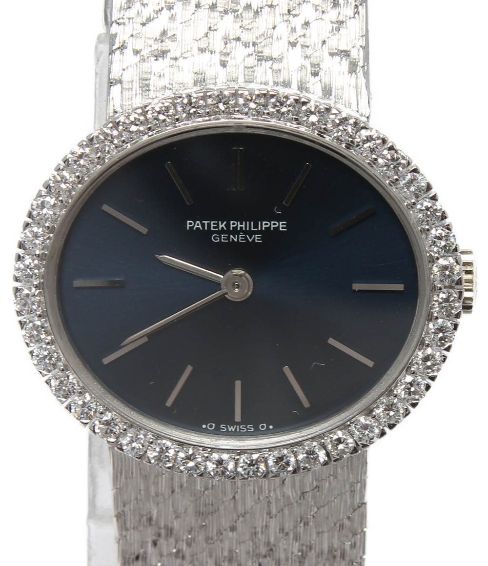 パテックフィリップ 腕時計 K18 ダイヤ 手動巻き レディース PATEK PHILIPPE(その他)｜売買されたオークション情報、yahooの商品情報をアーカイブ公開 - オークファン ...