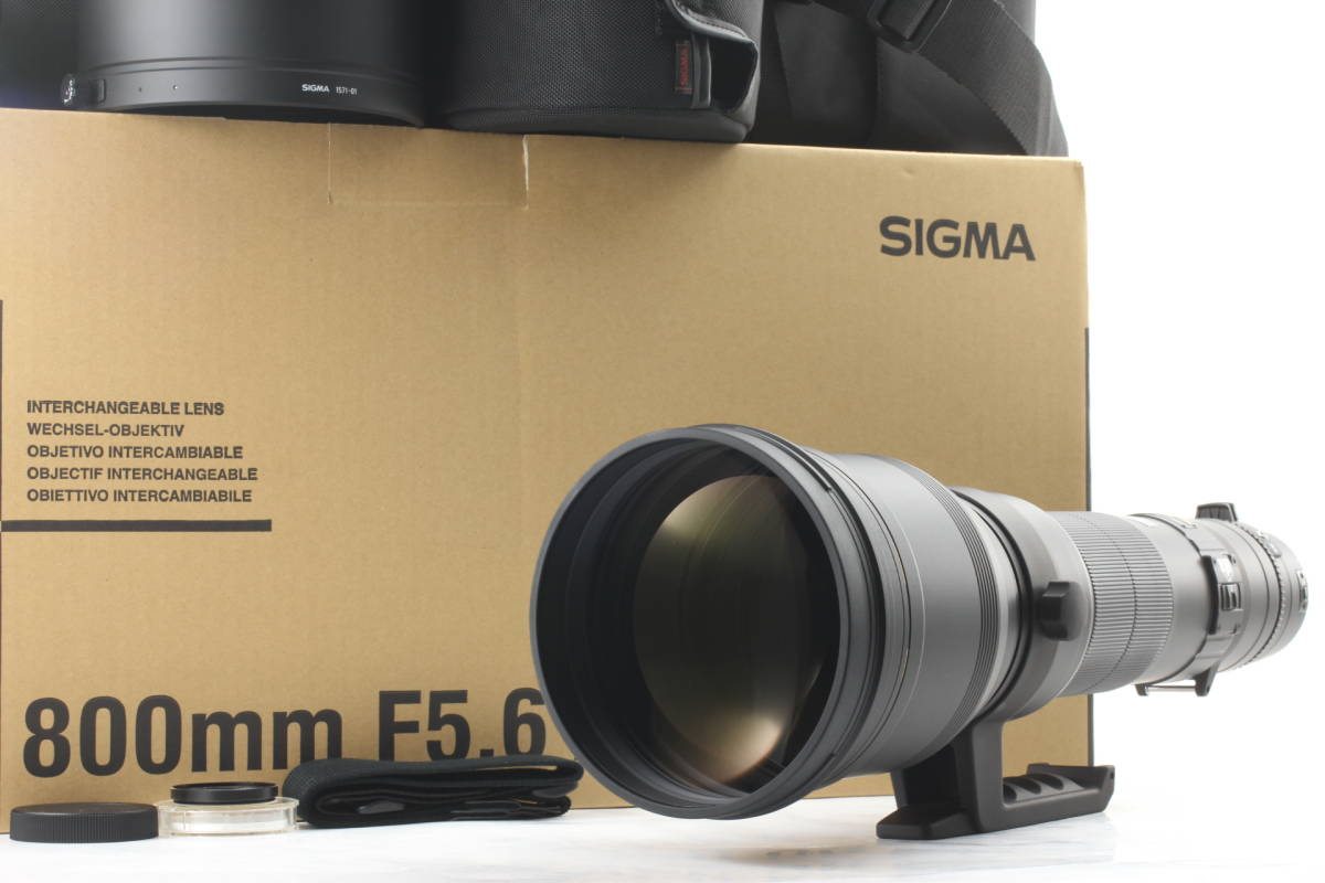 保証付 Sigma 800mm F5.6 APO DG EX Canon キャノン 超望遠レンズ(キヤノン)｜売買されたオークション情報 ...
